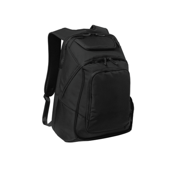 Custom Port Authority Black Exec Backpack | Port Authority Corporate
