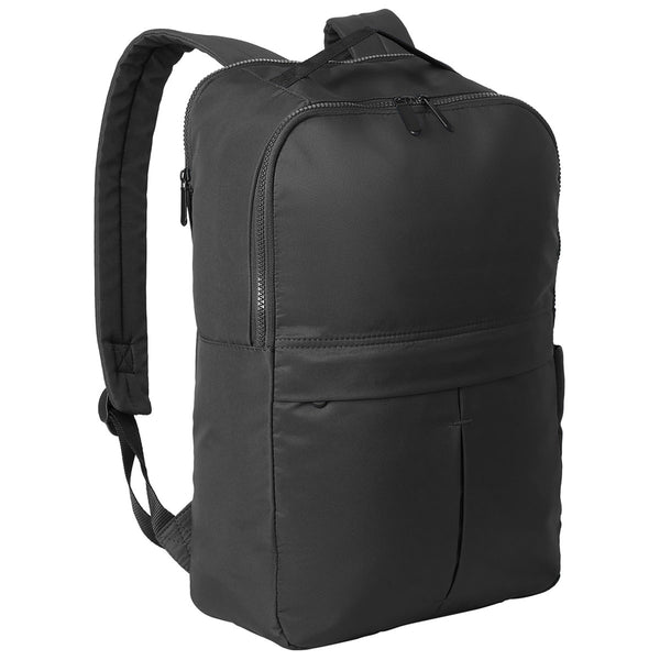 Port Authority Deep Black Matte Backpack