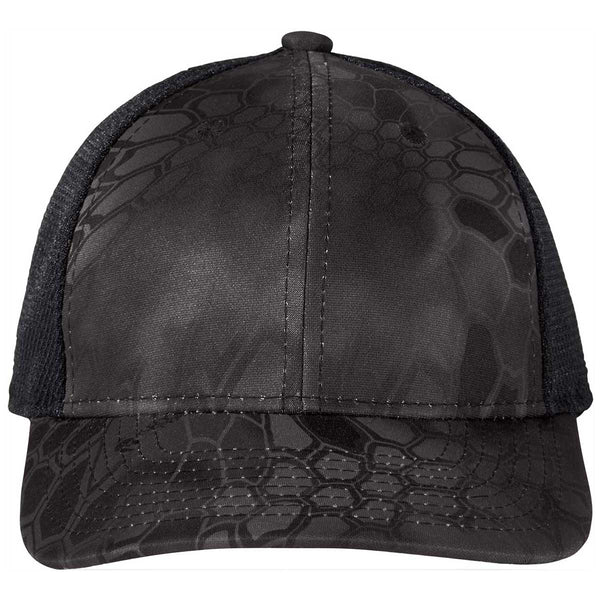 Port Authority Kryptek Typhoon/Black Snapback Performance Camouflage M