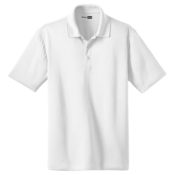 Cornerstone Men's White Select Snag-Proof Polo