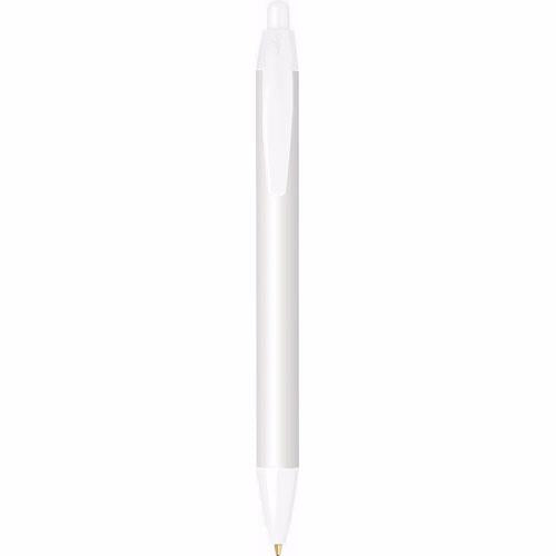 BIC White Wide Body Value Pen