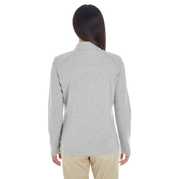 Devon & Jones Women's Grey Heather/Grey Heather/French Blue Drytec 20