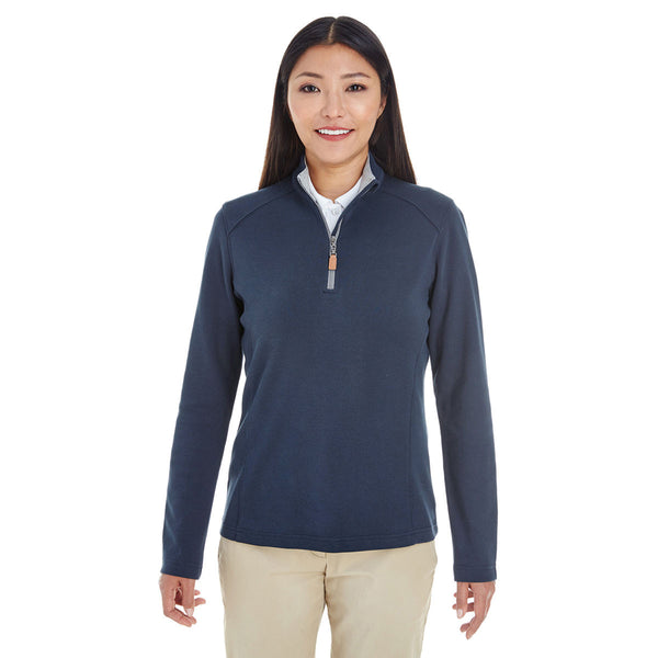 Devon & Jones Women's Navy/Grey Heather/Graphite Drytec 20 Performance