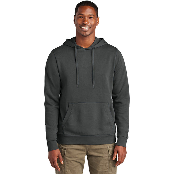 District Men's Graphite Wash Fleece Hoodie