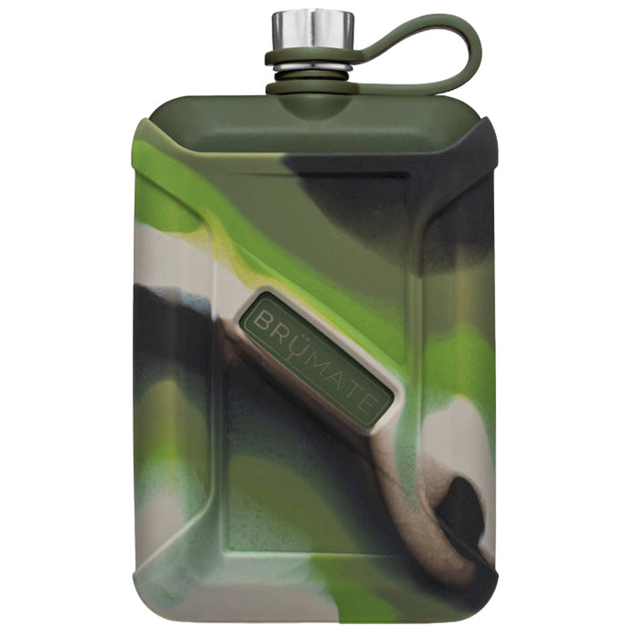 BruMate Camo Swirl Liquor Canteen 8oz