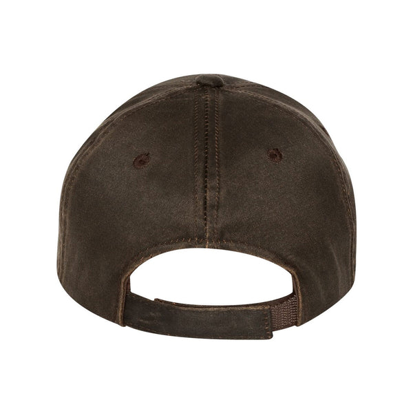 Outdoor Cap Brown Weathered Twill Cap