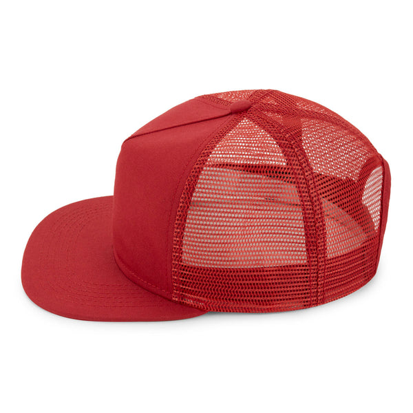 Paramount Apparel Red Canvas Mesh Cap