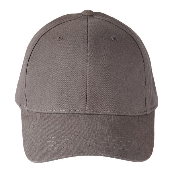 Paramount Apparel Charcoal Structured Brushed Twill Cap