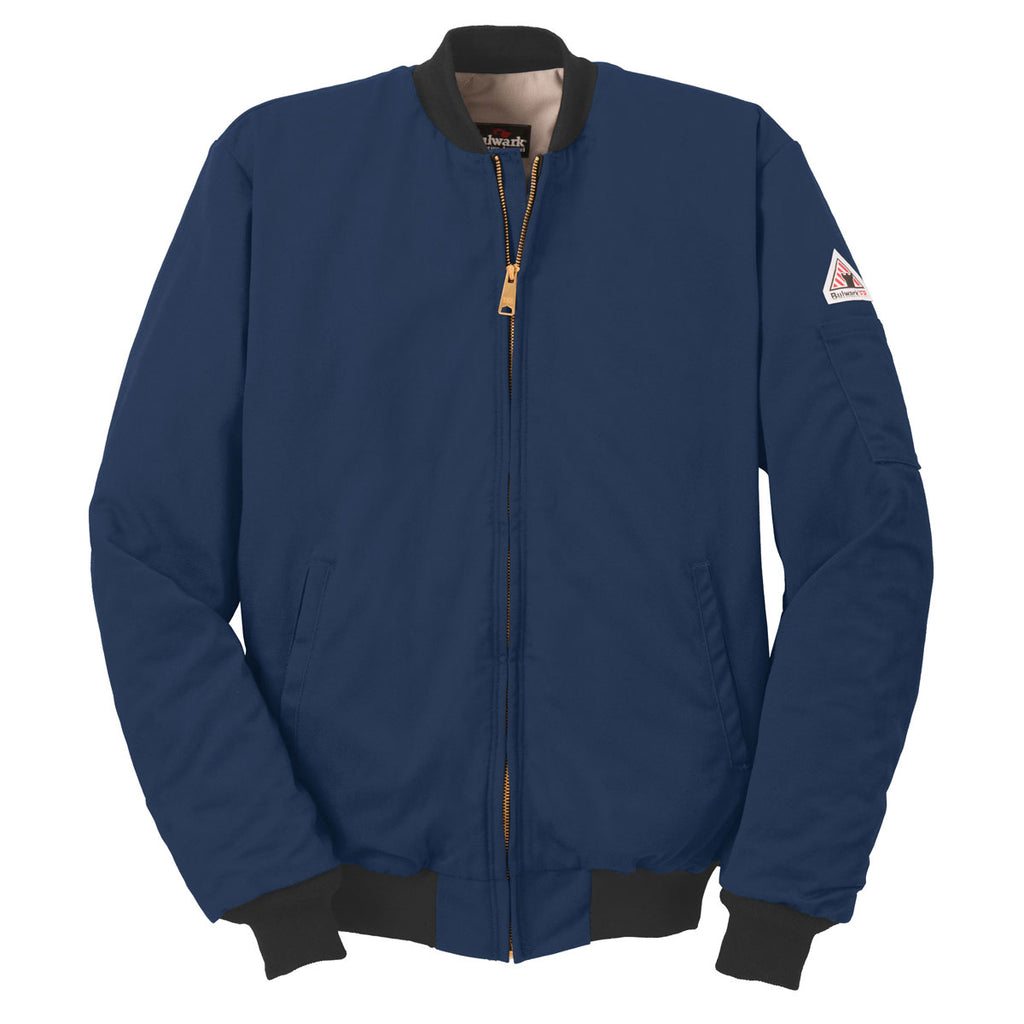 Bulwark Men's Navy EXCEL FR Team Jacket