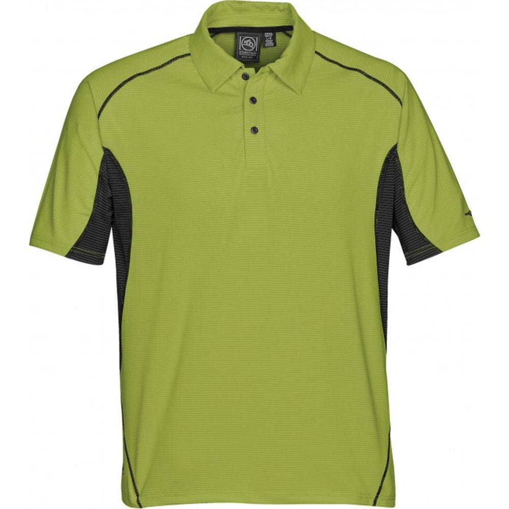 Stormtech Men's Apple Green/Black Laguna Performance Polo