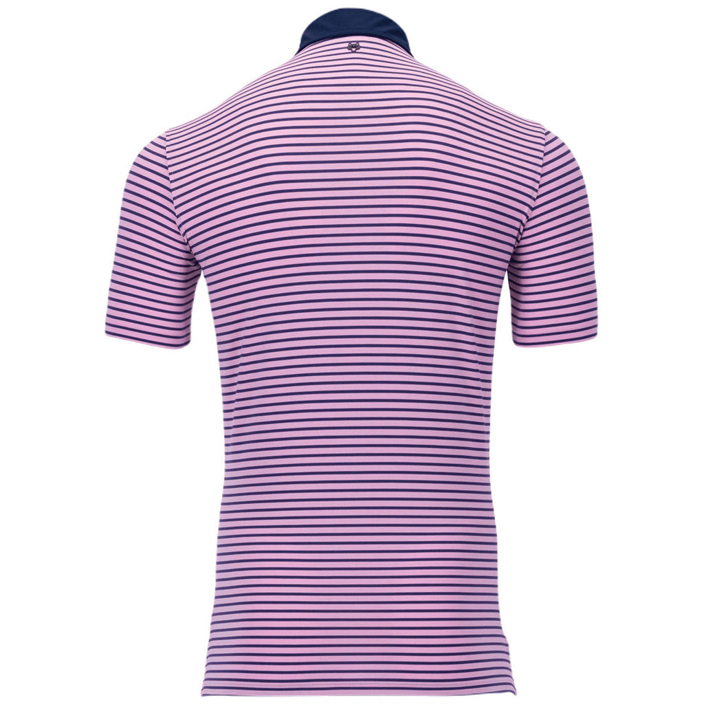 Greyson Men's Plumeria Pink Natchez Polo