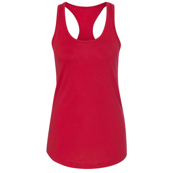 Next Level Women's Red Ideal Racerback Tank
