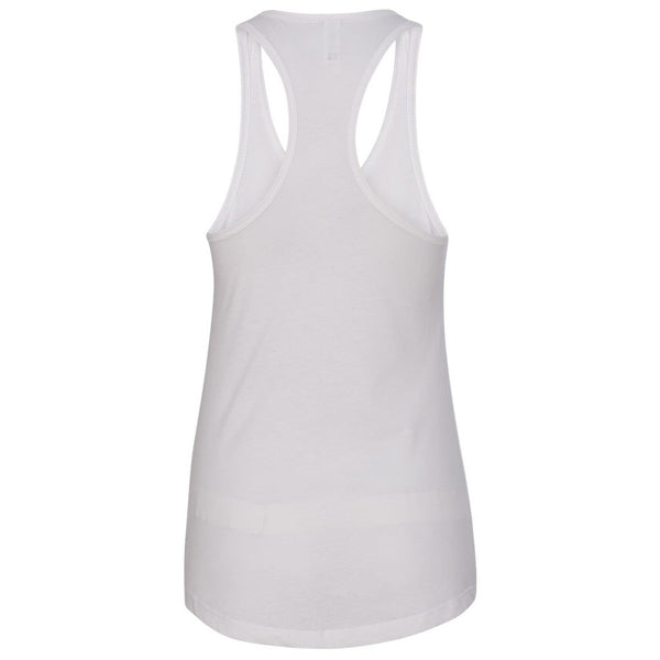 Next Level Women's White Ideal Racerback Tank