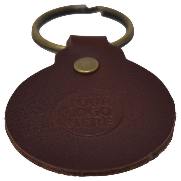 Northwind Supply Red Maple Circle Key Fob