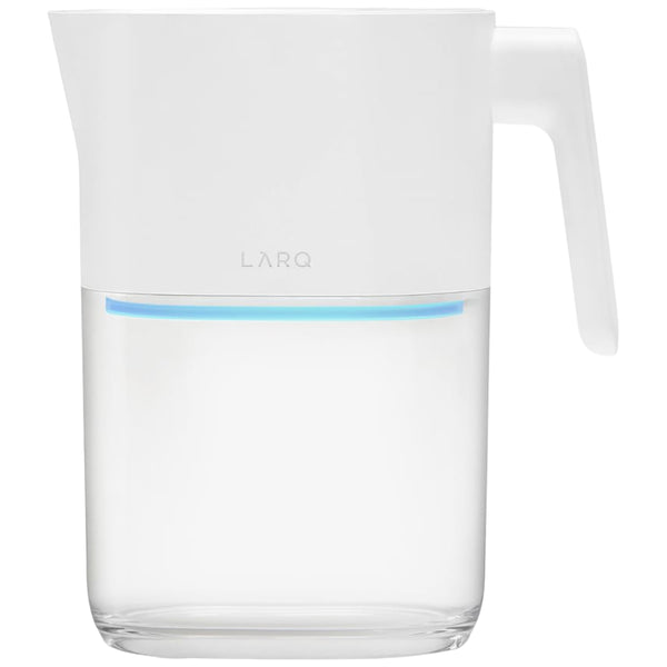 LARQ Pure White Pitcher PureVis (Advanced Filter) - 1.9 Liter/8-Cup