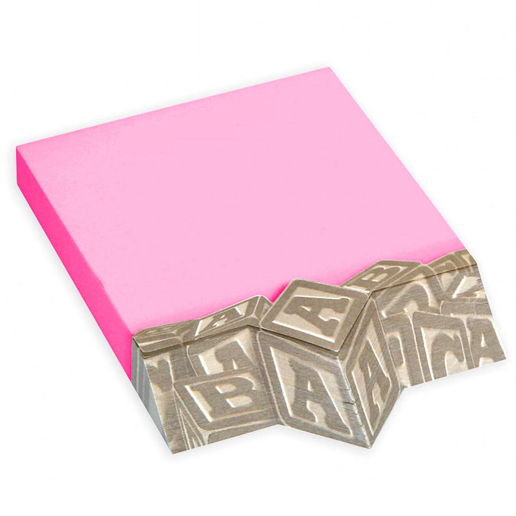 Post-It Light Cherry Blossom Custom Printed Angle Note Pads-Diamond 4"