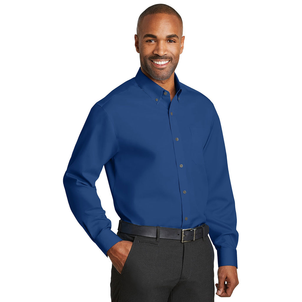 Red House Men's Blue Horizon Non-Iron Twill Shirt