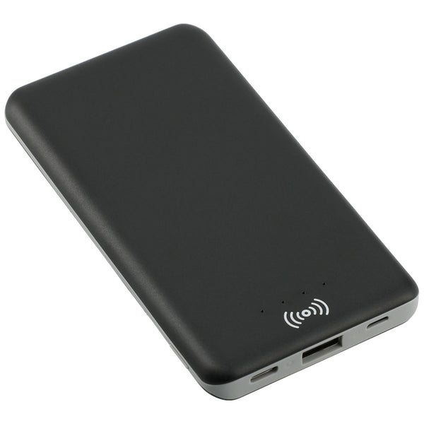 Bullet Black Axial 4000 mAh Wireless Power Bank