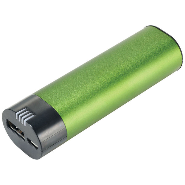 Bullet Green UL Listed Fusion 2,200 mAh Power Bank
