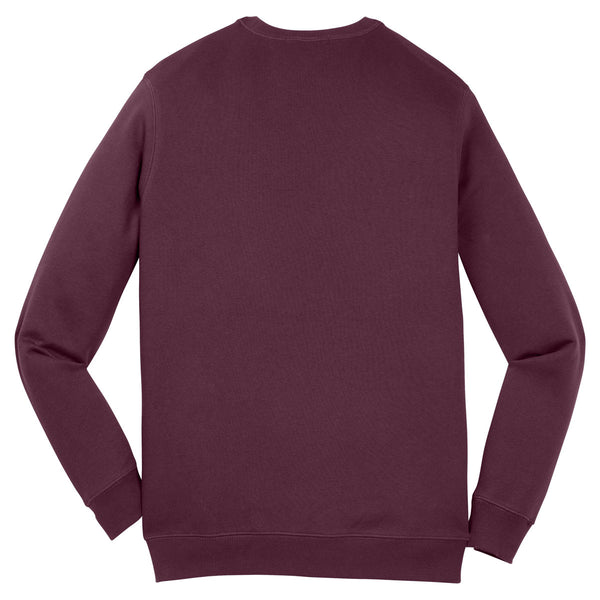 Sport-Tek Men's Maroon Crewneck Sweatshirt