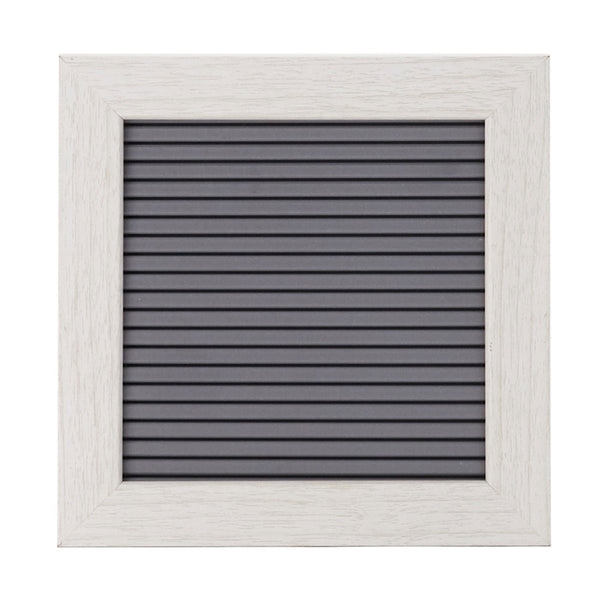 SnugZ Light Grey Cipher Wood Frame with Plastic Letter Board