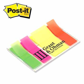 Post-It Custom Printed Highlighting Flags