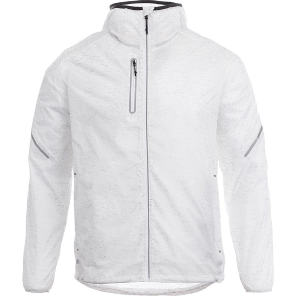Elevate Men's White Signal Packable Jacket
