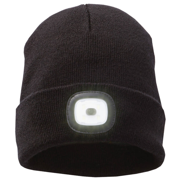Elevate Black Mighty LED Knit Toque