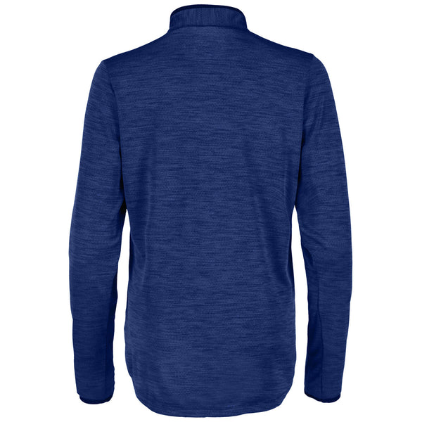 Elevate Women's New Royal Heather Mather Knit Half Zip