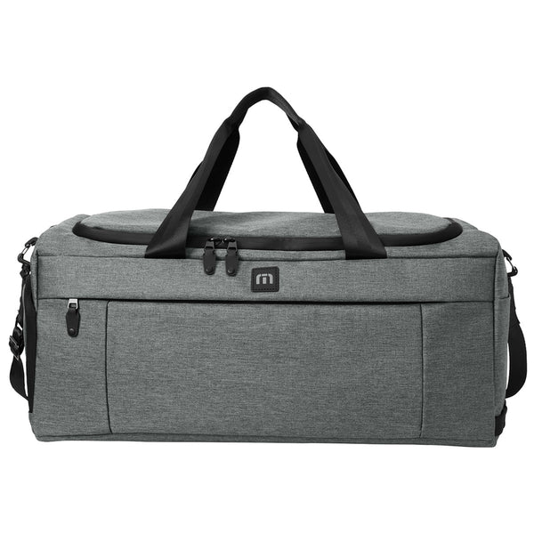 TravisMathew Graphite Heather Duration Duffel
