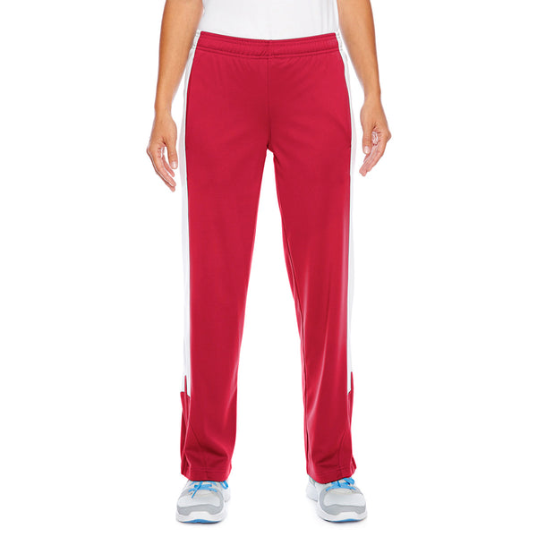 Team 365 Women's Sport Red/White Elite Performance Fleece Pant