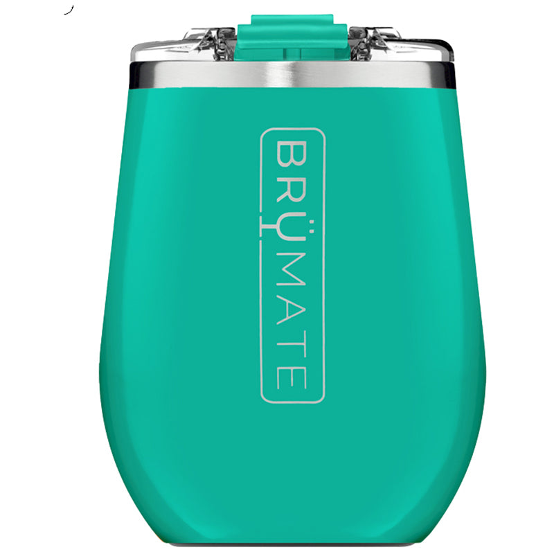 BruMate Peacock Uncork'd XL 14 oz Wine Tumbler
