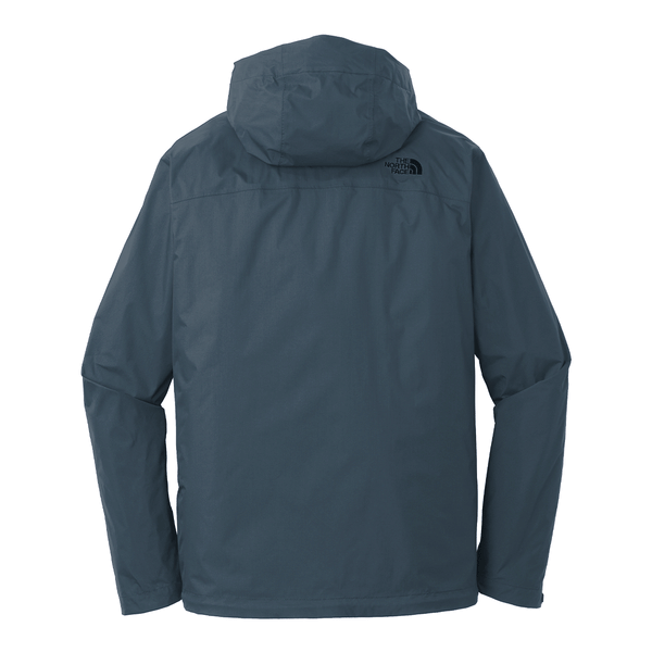 Custom The North Face Men's Shady Blue Dryvent Rain Jacket | Logo TNF