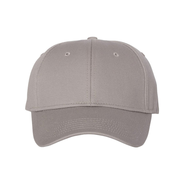 Valucap Grey Structured Chino Cap