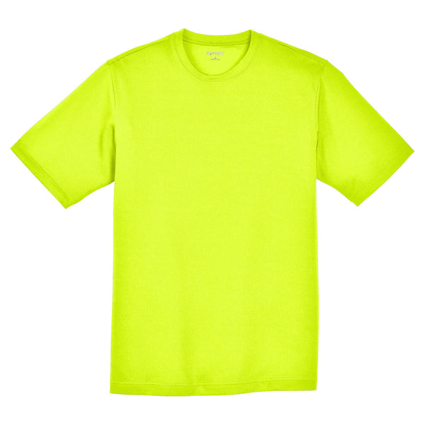 Sport-Tek Youth Neon Yellow PosiCharge RacerMesh Tee