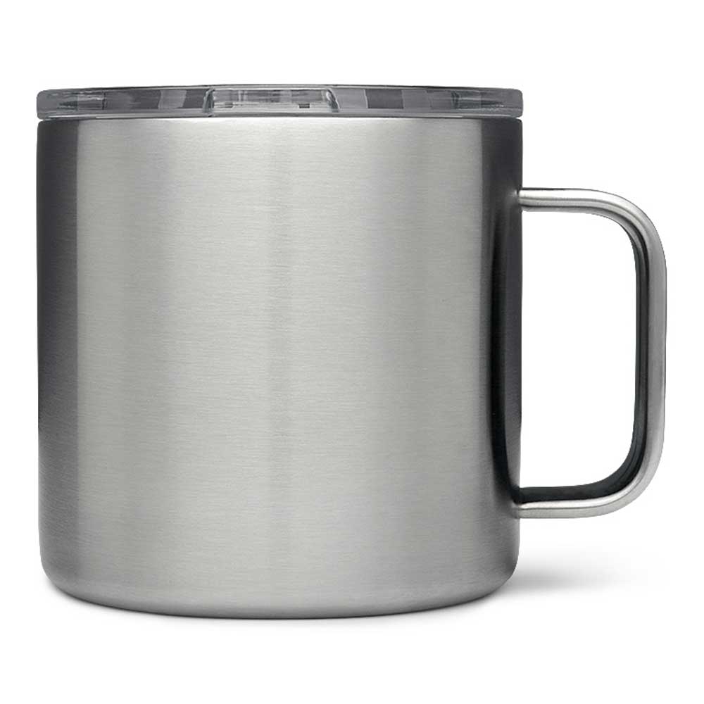 Custom YETI Stainless Steel Rambler 14 oz Mug | Logo-Branded YETI Mugs