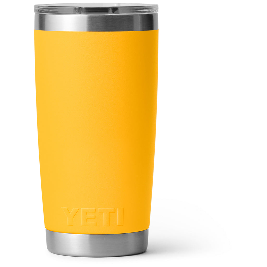 Custom YETI Rambler Alpine Yellow 20 oz. Tumbler | Branded YETI Cups